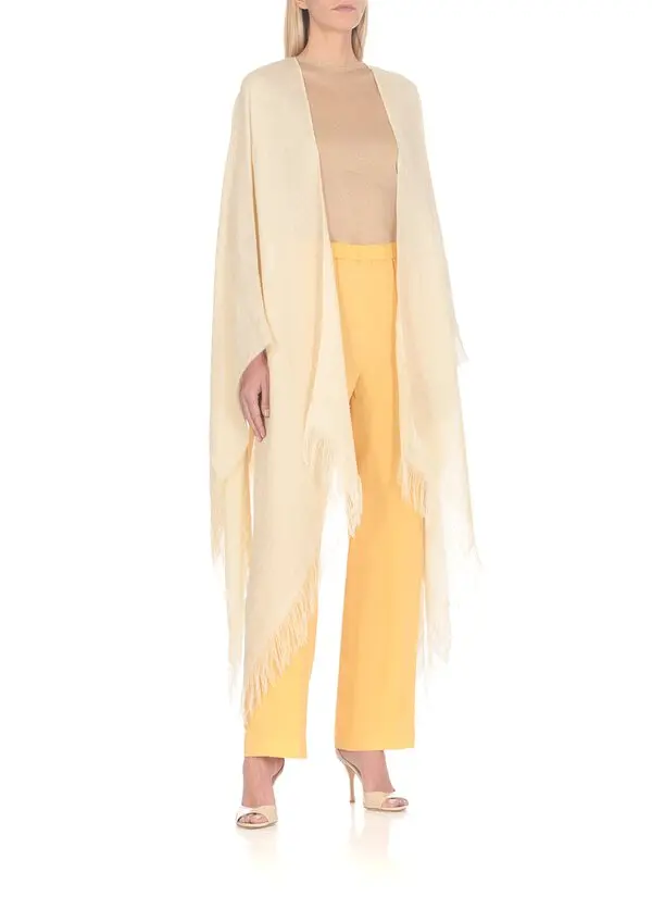 Fabiana Filippi Elastic Waist Wide-leg Trousers - Yellow