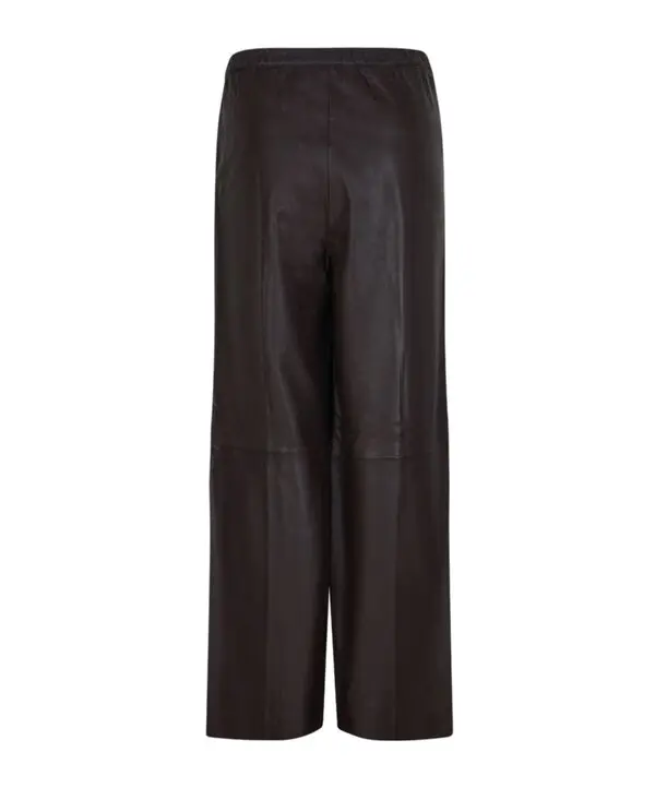 SELECTED Leather Palazzo Trousers