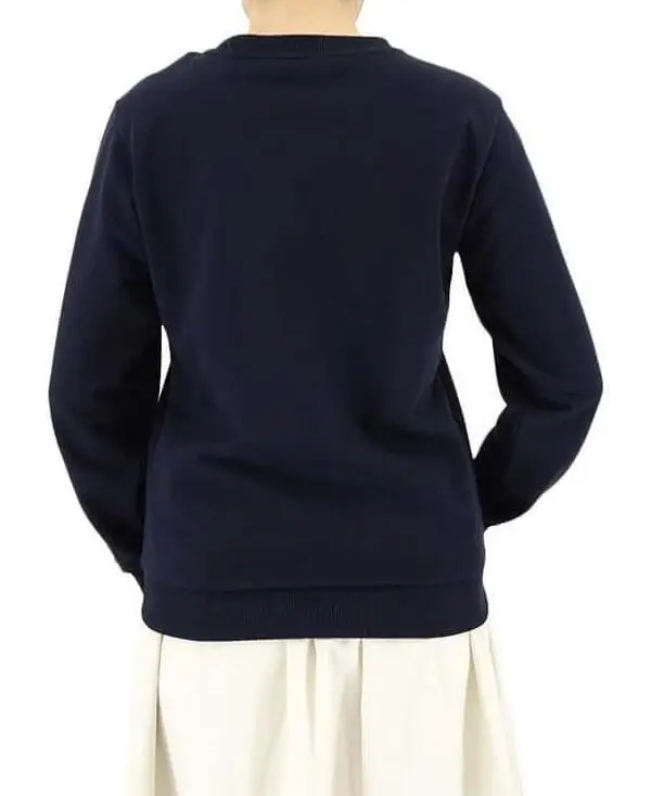 Moncler Logo Patch Crewneck Sweatshirt