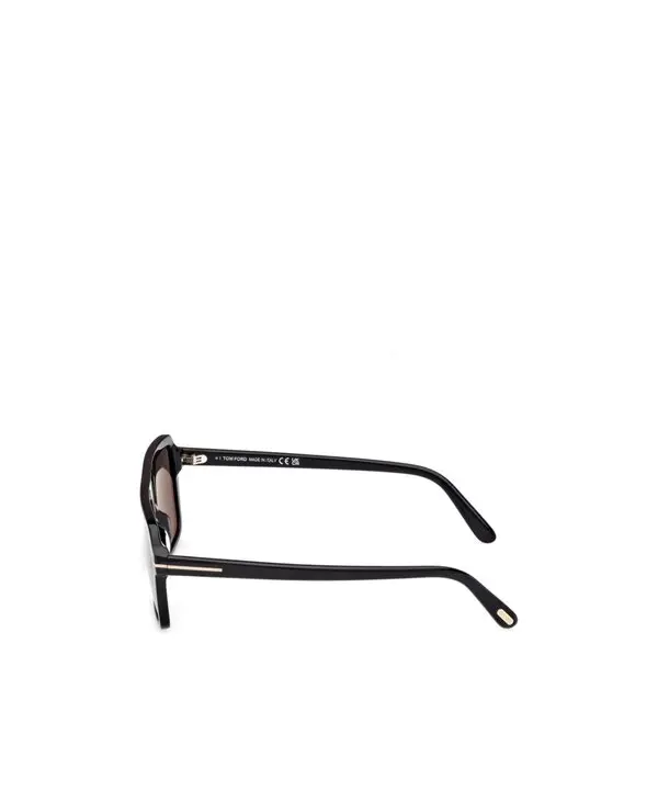 TOM FORD Vincent Pilot-frame Sunglasses - Black