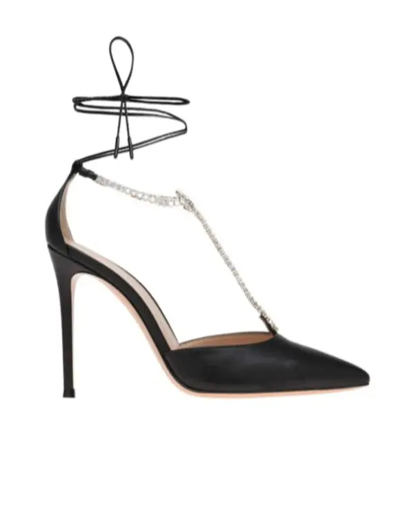 GIANVITO ROSSI 105mm Crystal-embellished Pumps