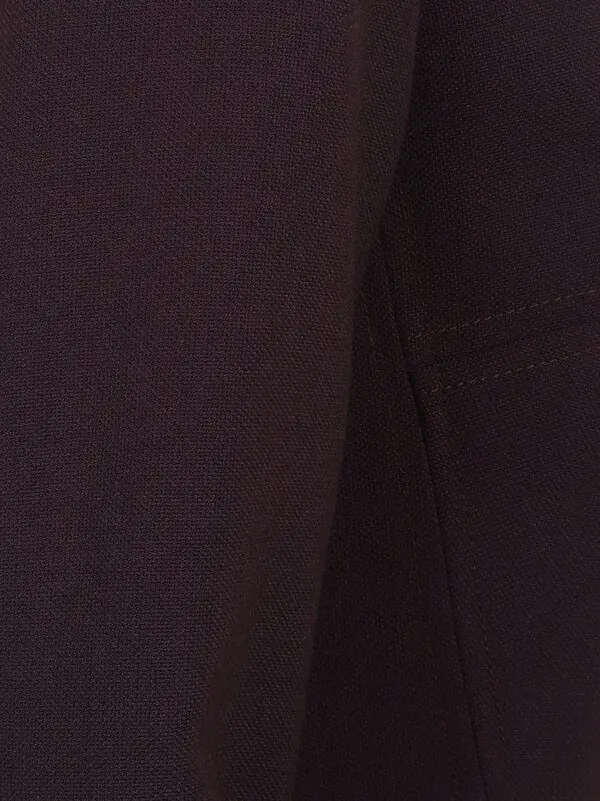 Victoria Beckham Long Sleeve Fitted Dress - Black