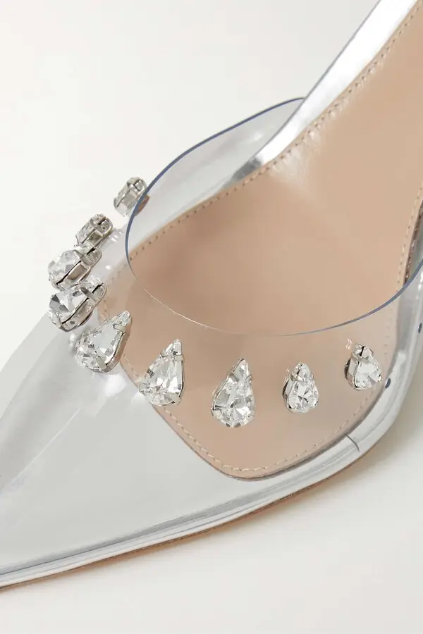 GIANVITO ROSSI Metallic High Heels