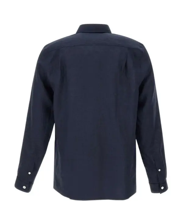 Lacoste Logo-applique Regular Fit Shirt - Black