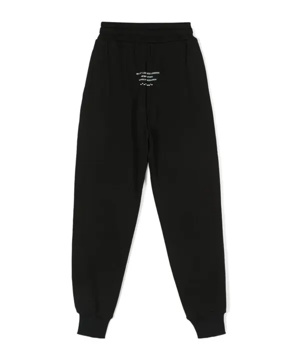 Dolce & Gabbana Printed Cotton Track Pants