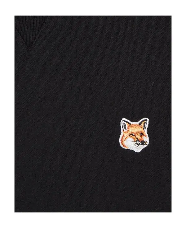 Maison Kitsuné Classic Hoodie With Fox Head Embellishment
