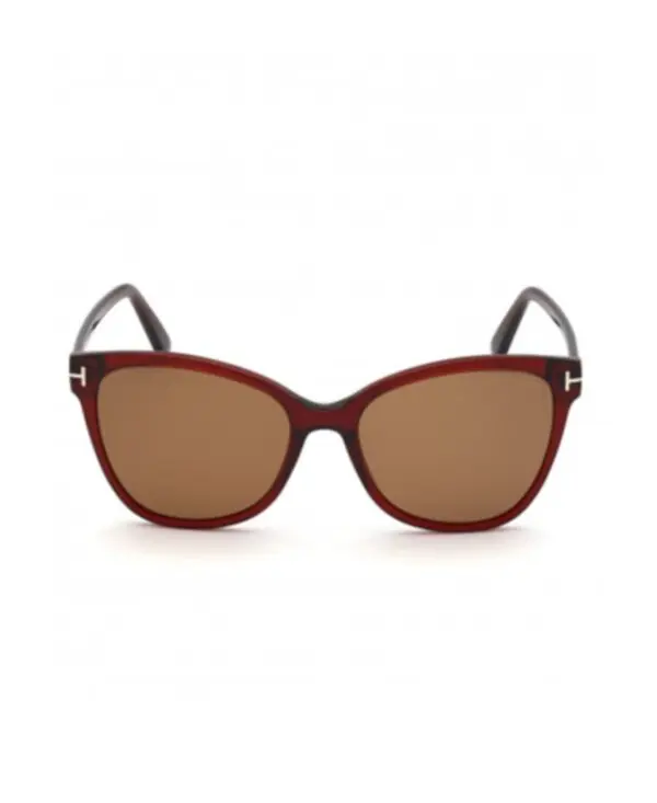 TOM FORD Cat Eye Frame Sunglasses - Brown