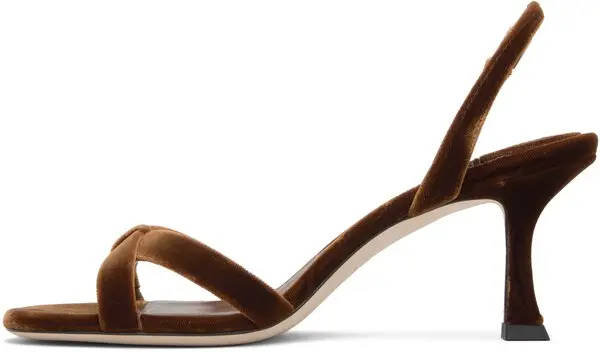 JIMMY CHOO Elsy 70 Sandals - Bronze