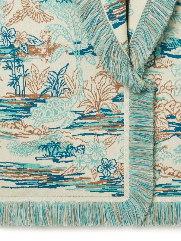 Alanui Lost In The Blue Belted Cardigan - Multicolor