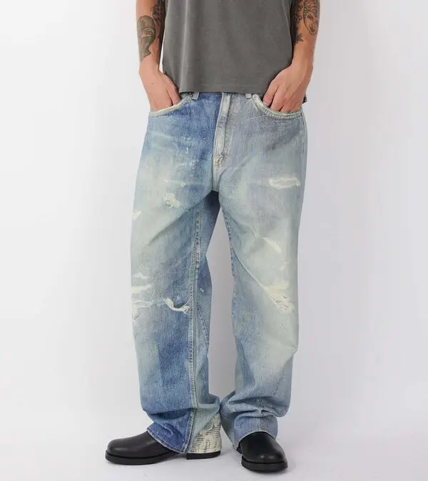 Our Legacy Distressed Light Wash Jeans