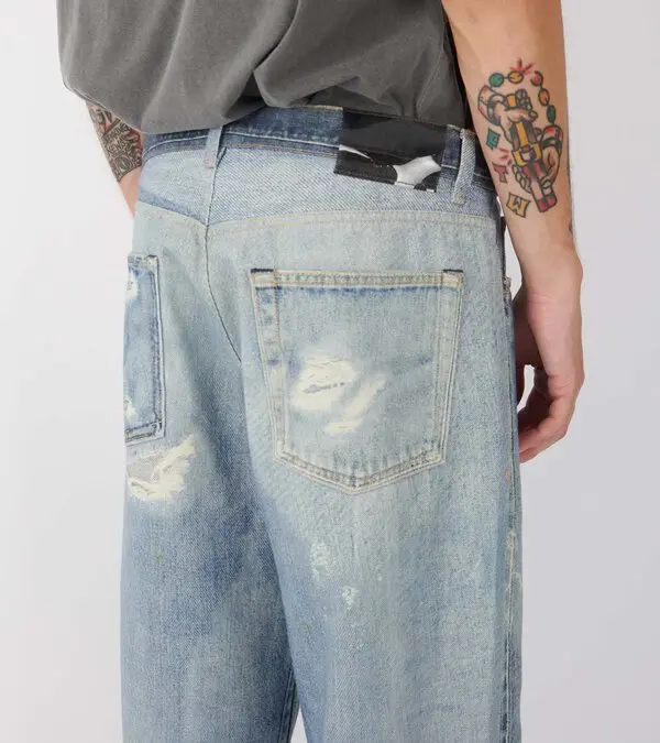 Our Legacy Distressed Light Wash Jeans