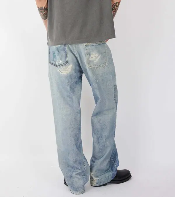 Our Legacy Distressed Light Wash Jeans