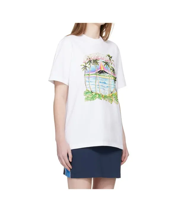 Casablanca Volcano Graphic T-shirt