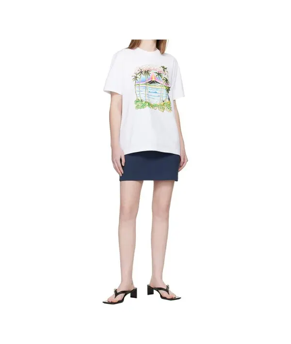 Casablanca Volcano Graphic T-shirt