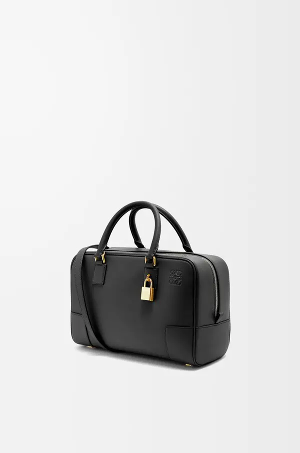Loewe Amazona 28 Leather Tote Bag - Black