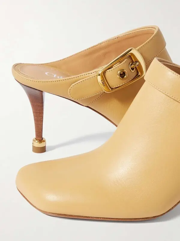 Chloé Leather Mules