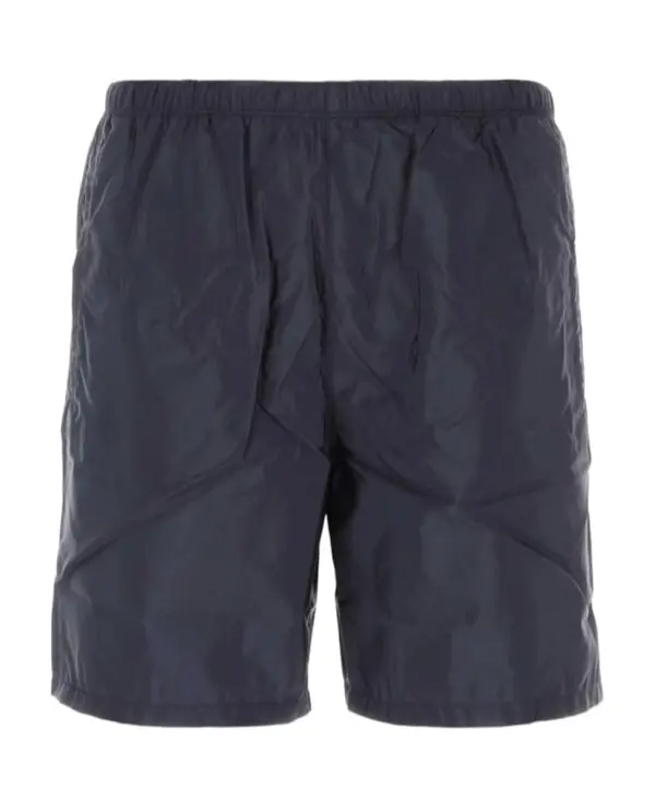 Prada Logo Swimming Trunks - Blue