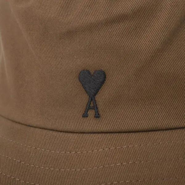 Ami Embroidered Heart Logo Bucket Hat