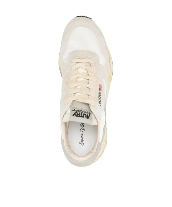 AUTRY Reelwind Lace-up Sneakers - Light Beige