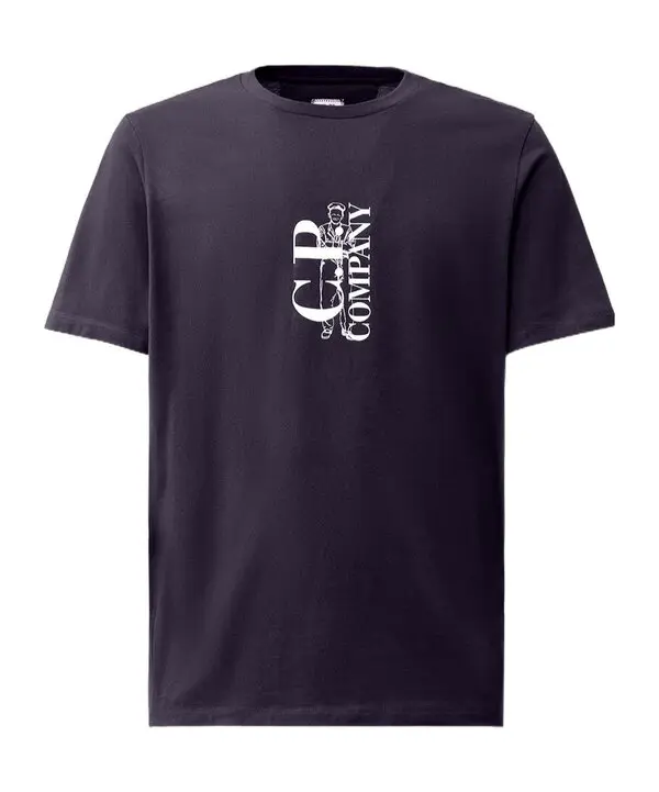 C.P. COMPANY Logo-print Cotton T-shirt