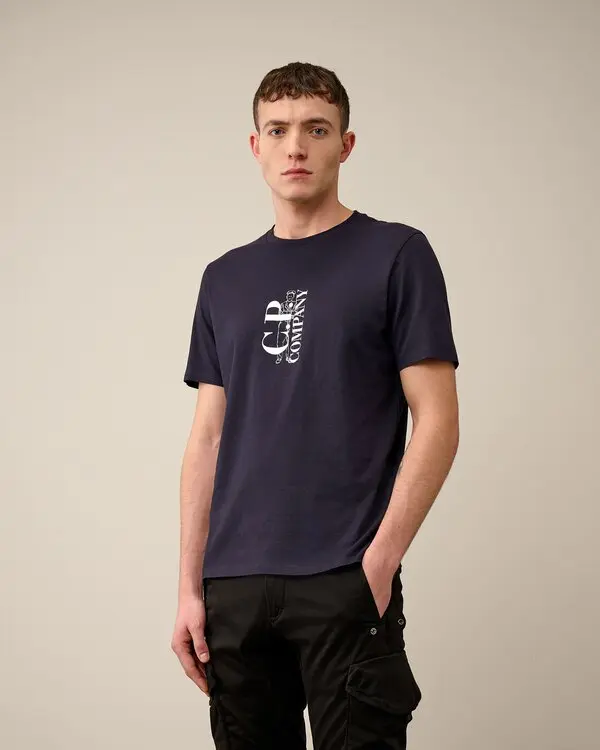 C.P. COMPANY Logo-print Cotton T-shirt