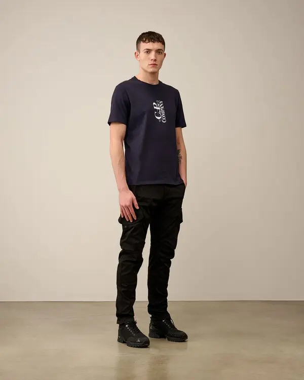 C.P. COMPANY Logo-print Cotton T-shirt