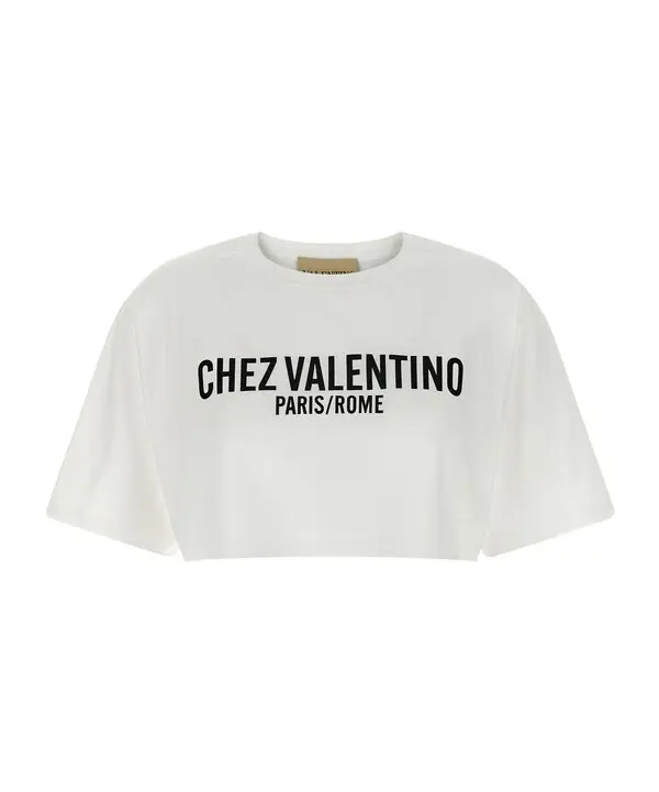 Valentino Garavani Short T-shirt - White