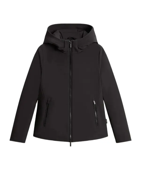 Woolrich Hooded Down Parka - Black