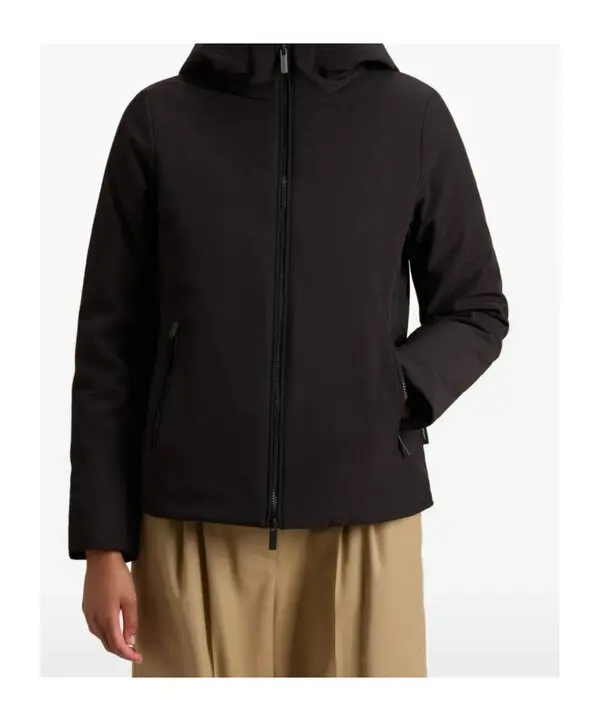 Woolrich Hooded Down Parka - Black