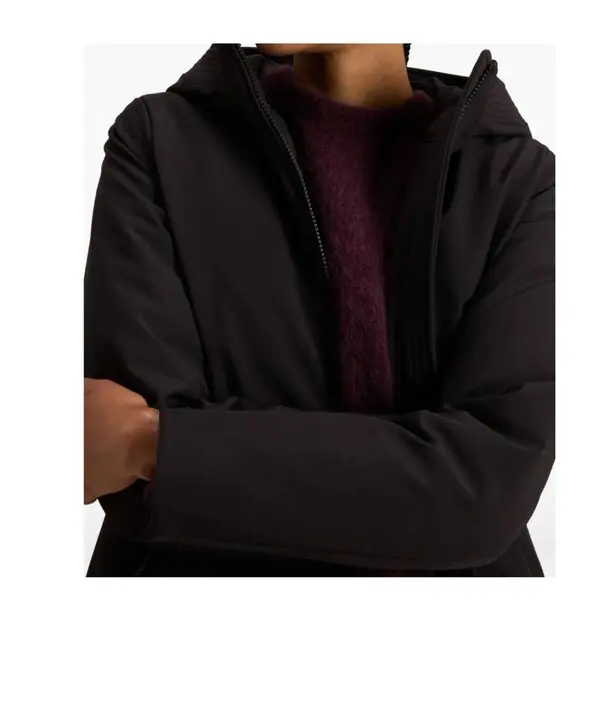 Woolrich Hooded Down Parka - Black