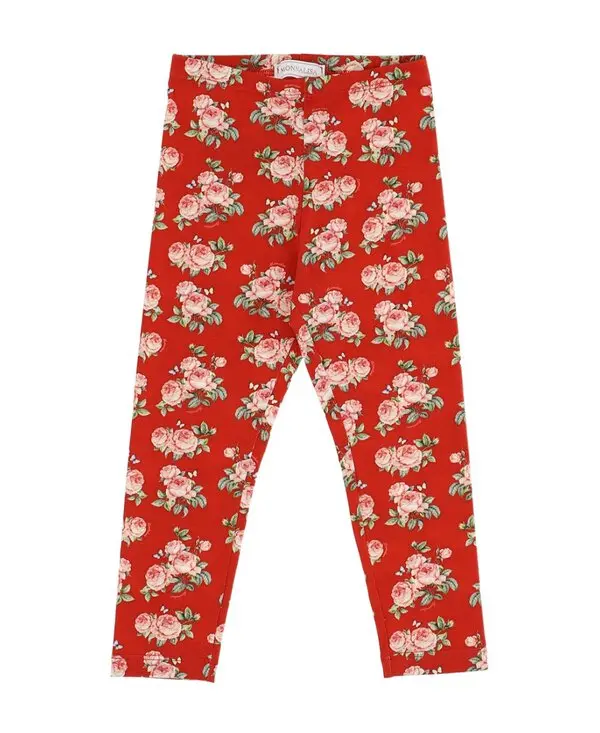 Monnalisa Floral Printed Leggings