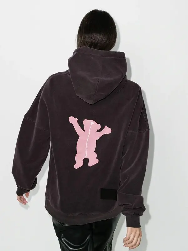 We11Done Teddy Bear Graphic Hoodie