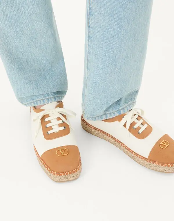 Valentino Garavani Palm Avenue Lace-up Espadrilles