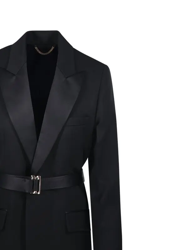 Victoria Beckham Belted Tailored Jacket