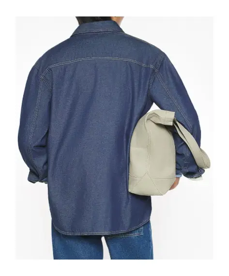 Maison Kitsuné Snap-button Denim Shirt