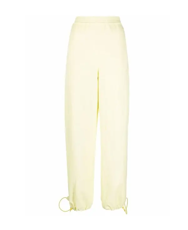 Stella McCartney Straight Leg Drawstring Cuff Joggers