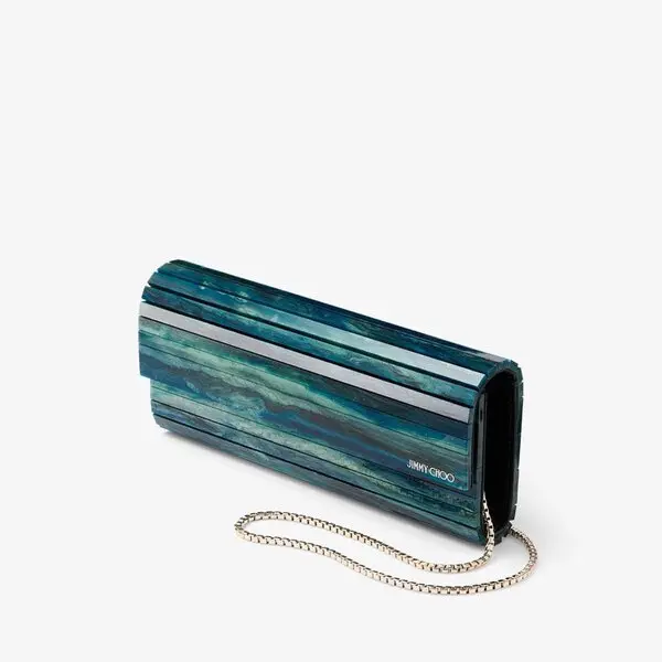 JIMMY CHOO Sweetie Clutch Bag - Emerald