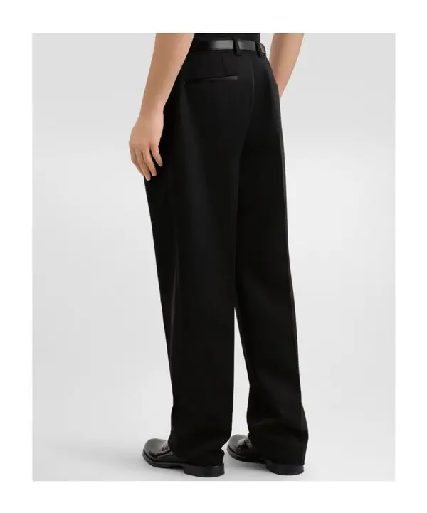 Dolce & Gabbana Dart Detailed Tailored Trousers - Black
