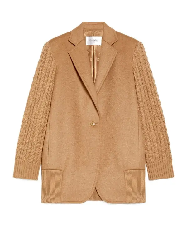 Max Mara Arabia Coat - Camel