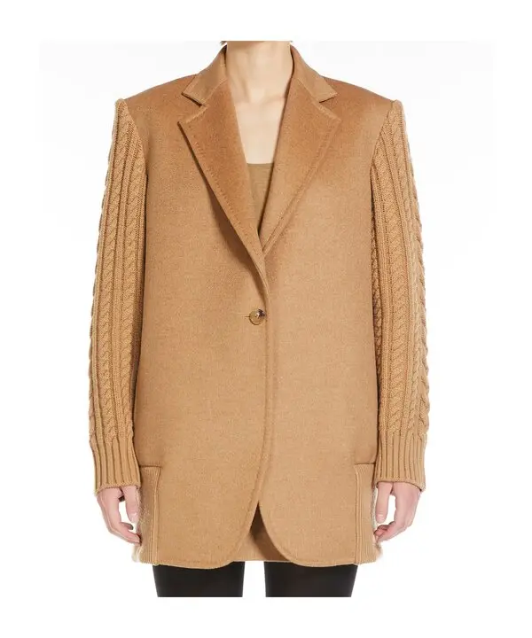 Max Mara Arabia Coat - Camel