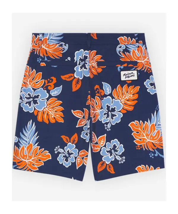 Maison Kitsuné Floral Print Board Shorts