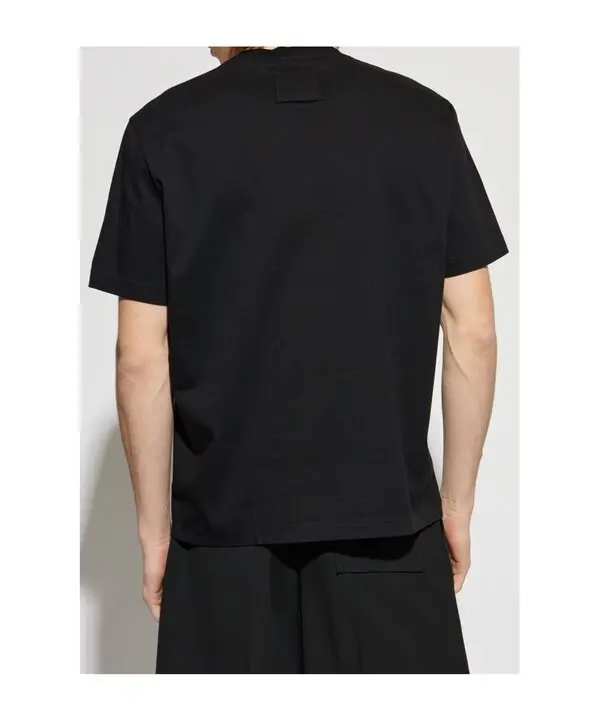LANVIN Logo Denim T-shirt