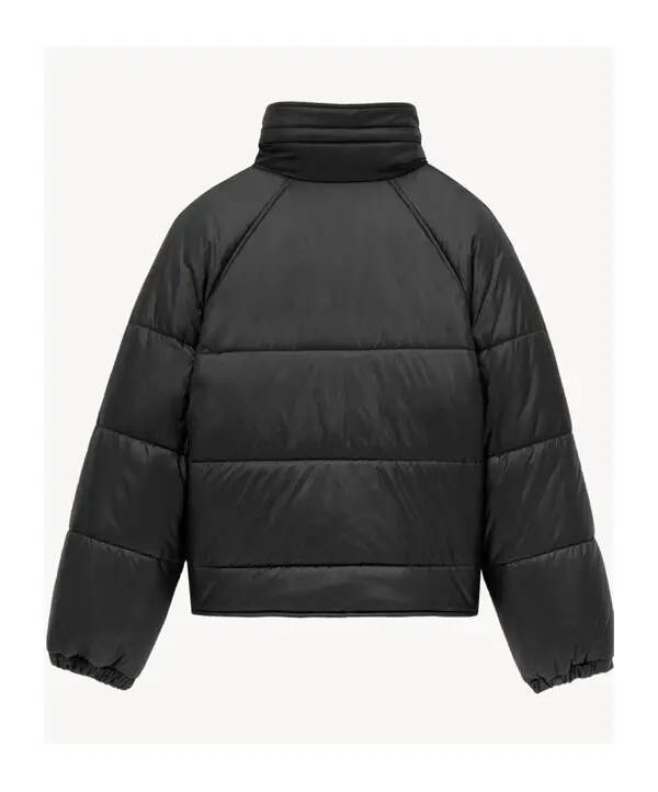 Saint Laurent Cassandre Zip-up Puffer Jacket