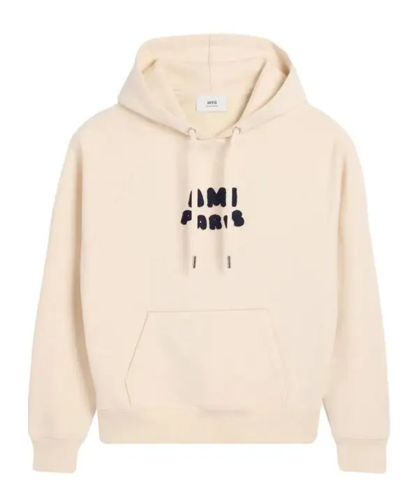Ami Logo Patch Hoodie