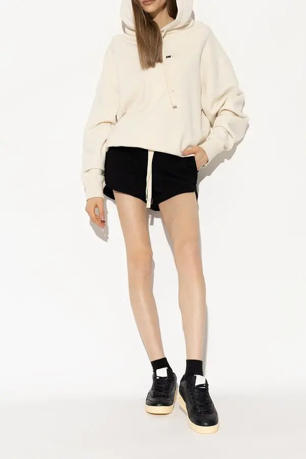 JIL SANDER Round Toe Lace Up Sneakers - Black