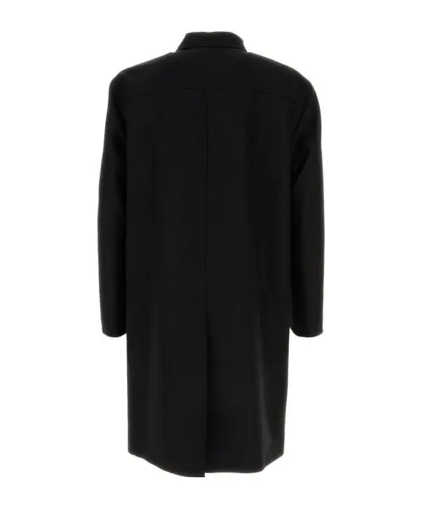 Gucci Logo Patch Long Sleeve Coat