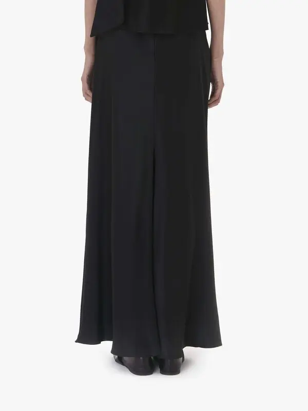 J.W.ANDERSON Draped Silk Maxi Skirt