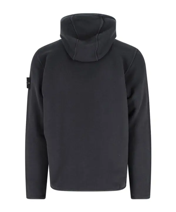 Stone Island Long-sleeved Zip-up Hooded Casual Jacket