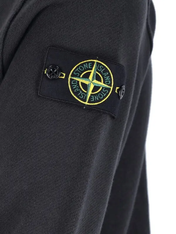 Stone Island Long-sleeved Zip-up Hooded Casual Jacket