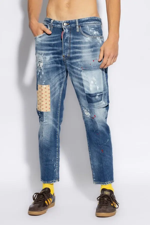 Dsquared2 Medium Worn Out Booty Wash Bro Jeans